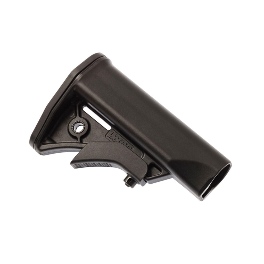 LWRC Compact Adjustable Stock – BLACK | AR-15 - Real Ghost Guns Store