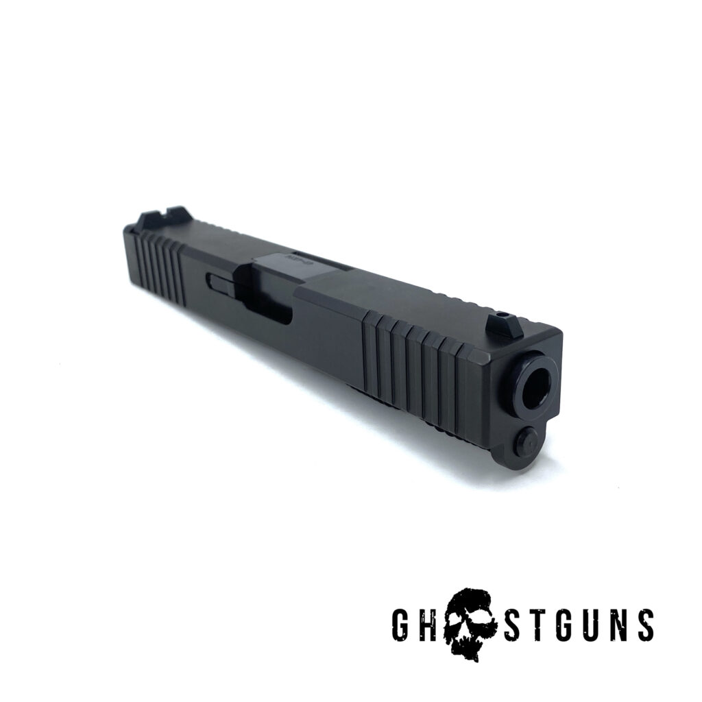 Standard Issue Ghost 19 Complete Slide – Black - Real Ghost Guns Store